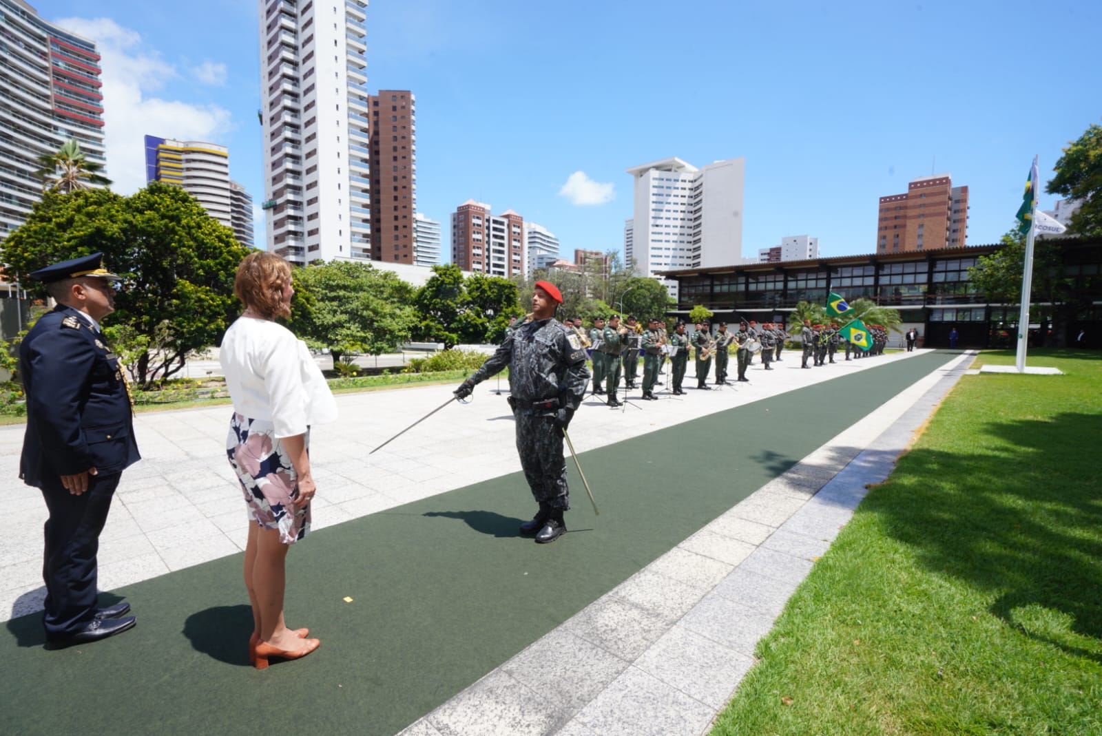 Casa Militar do Ceará recepciona e atua na segurança da Embaixadora da ...